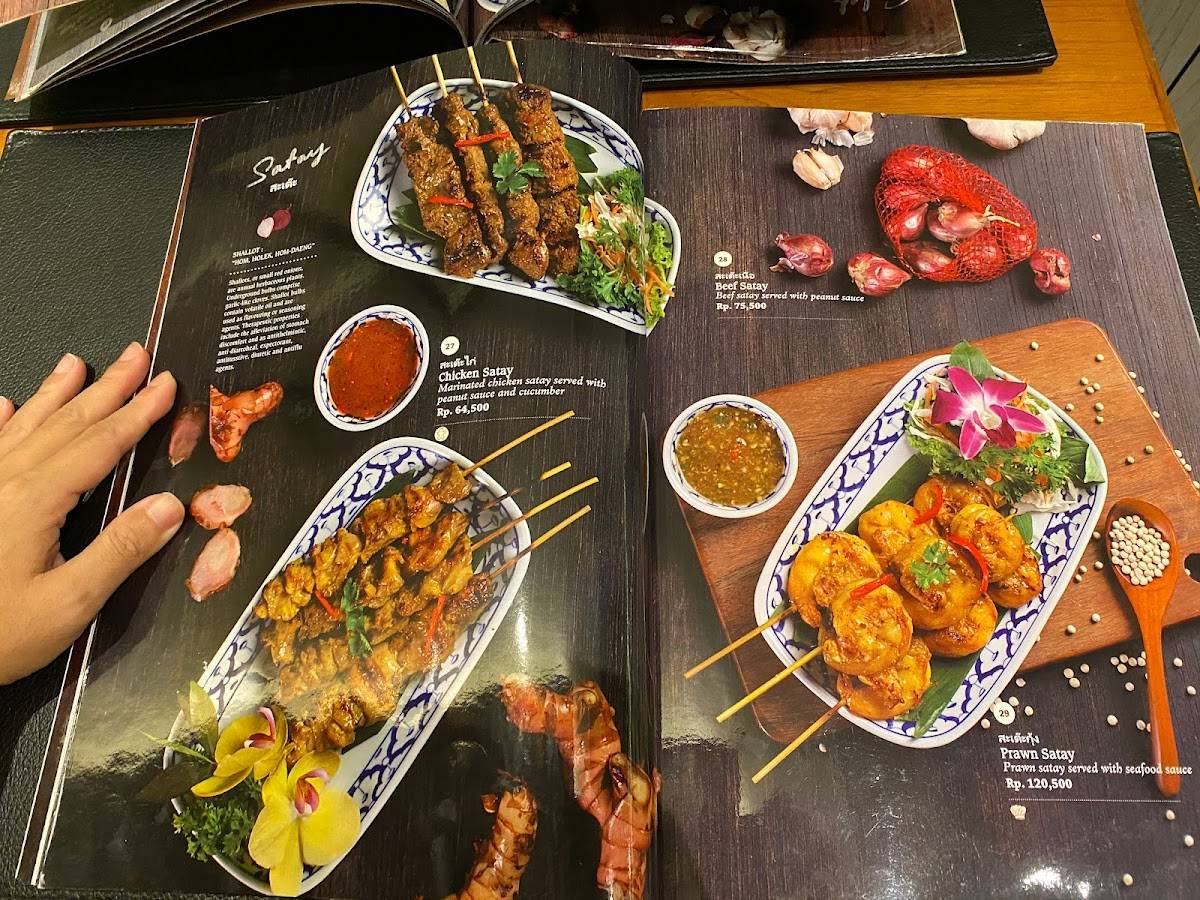 Menu at Jittlada Thai Cuisine, Grand Indonesia restaurant, Jakarta ...