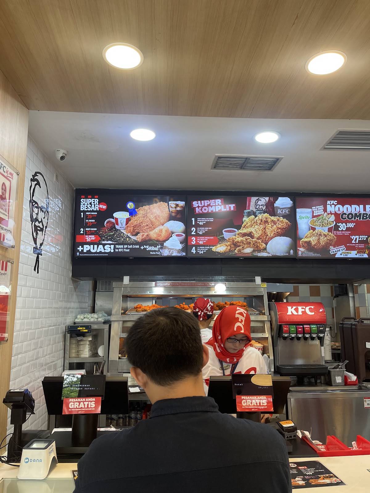 Carta del restaurante KFC, South Jakarta, No.80 Blok Q1