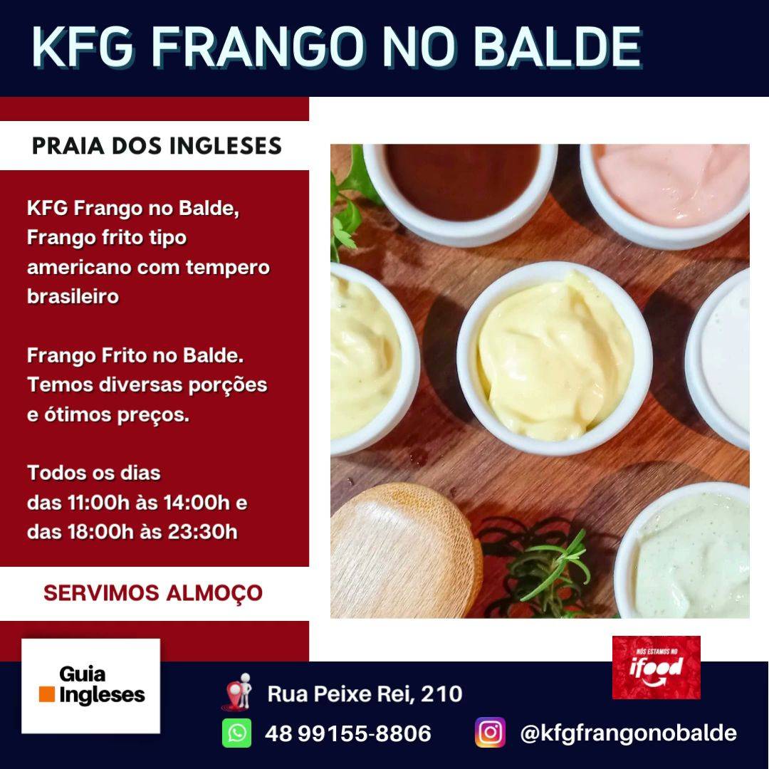Menu em KFG Frango no Balde restaurante, Florianópolis