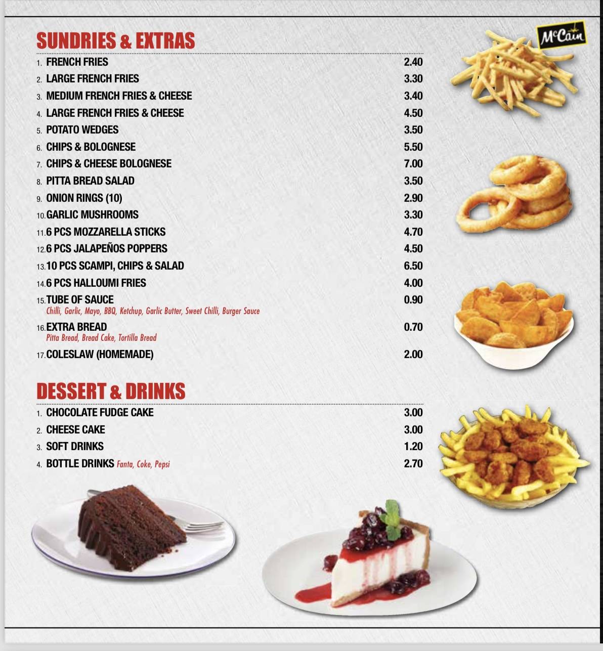 Menu at KINGSWOOD PIZZA pizzeria, Hull