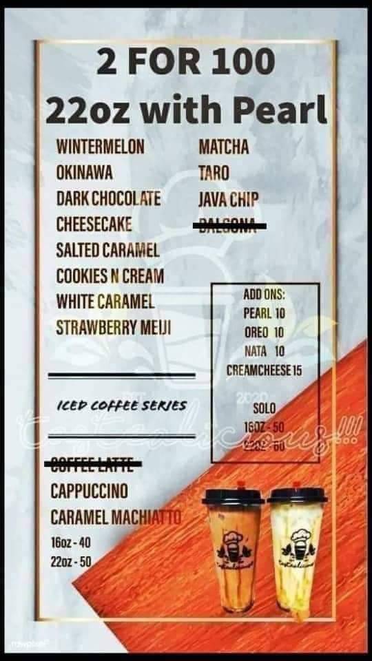 Menu at KUYA'S PALUTO AND CHICKEN WINGS/SILOG restaurant, Manila