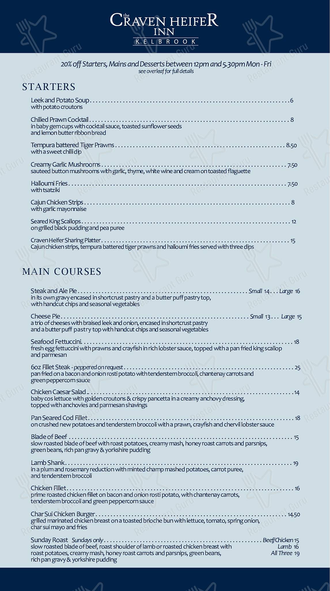 Menu at Katsouris cafe, Bury, 23-25 Market Square