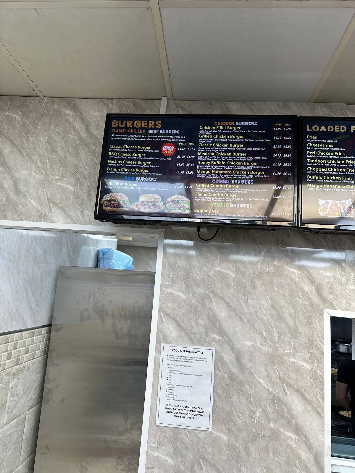 Menu at Khyber Shinwari restaurant, Walsall