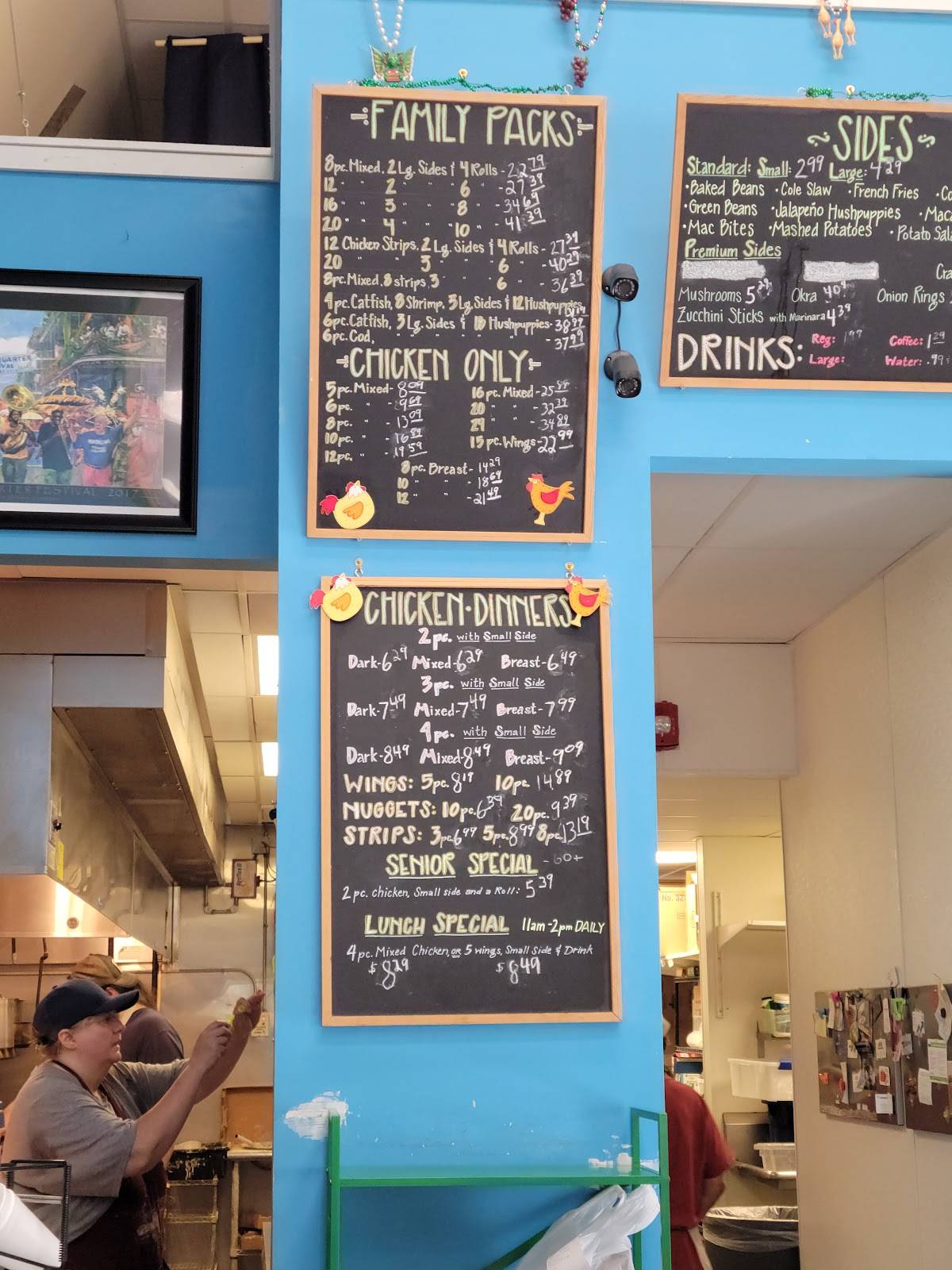 Menu at King Edwards restaurant, Crestwood