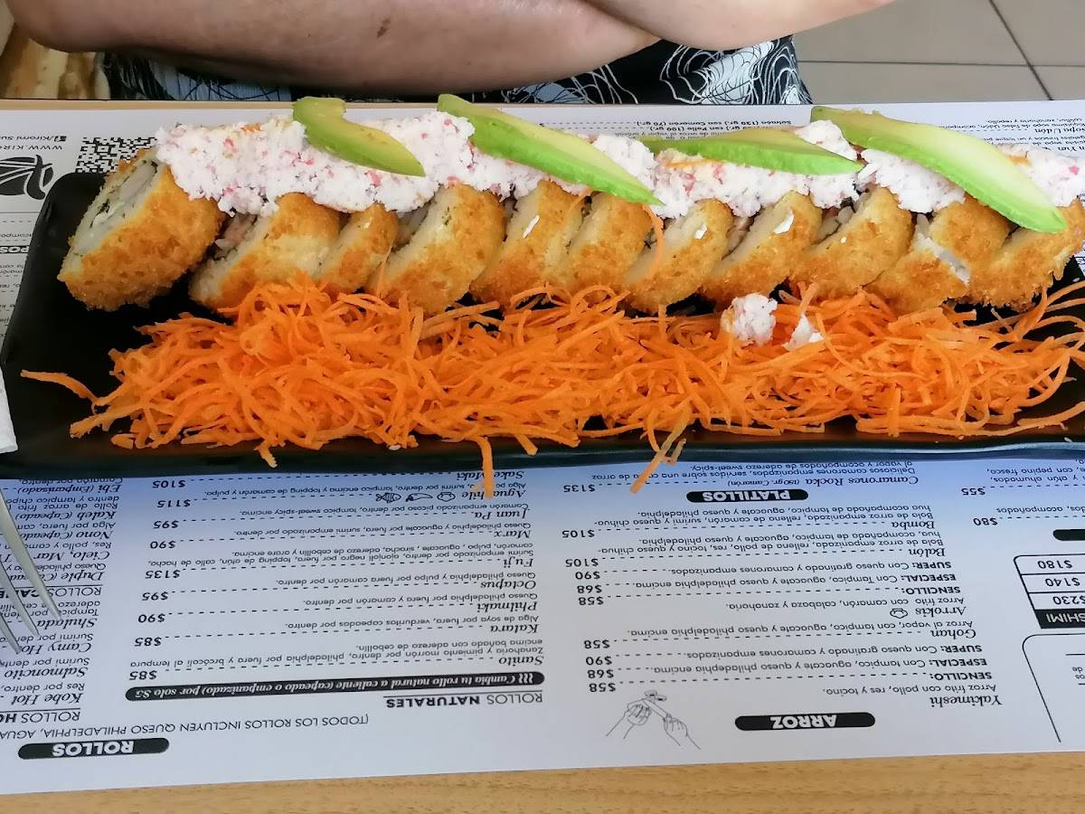 Carta del restaurante Kiromi Sushi Jardines, Durango