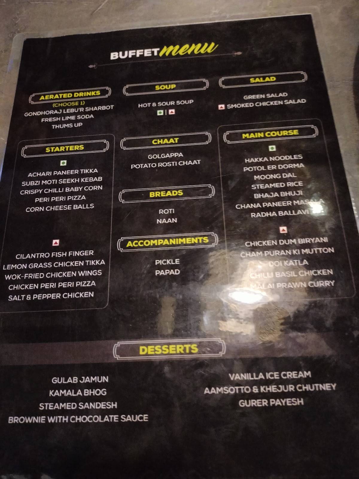 Menu at Chai Break Bar & Cafe - Sector V, Kolkata, RDB Boulevard