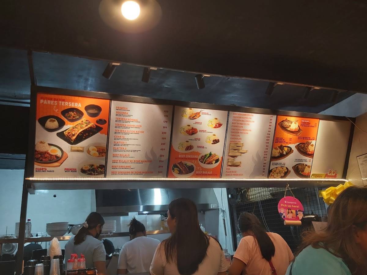 Menu at Kuya Bert's Pares House Sta. Maria Bulacan restaurant, Santa Maria