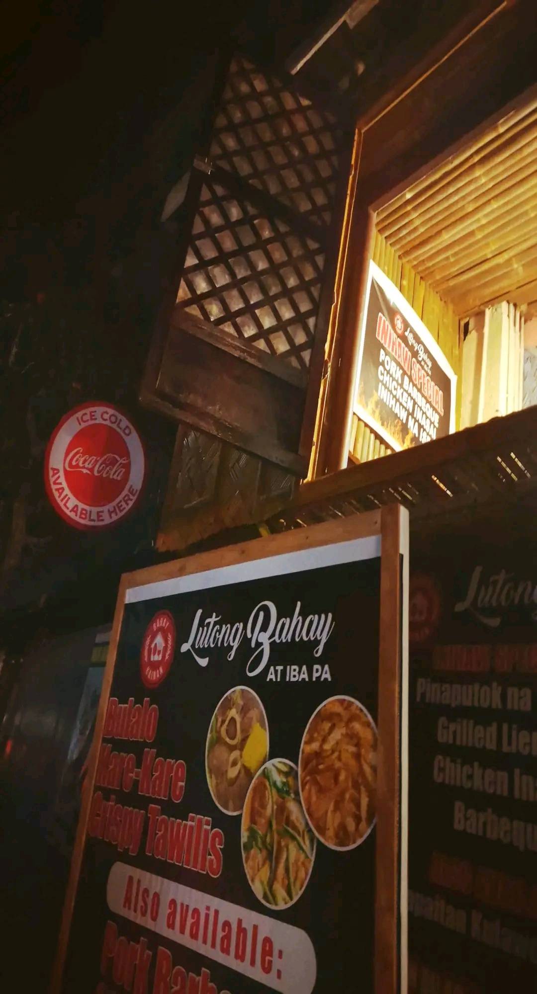 Menu at Kuyang's Restaurant And Snack House, Tagaytay