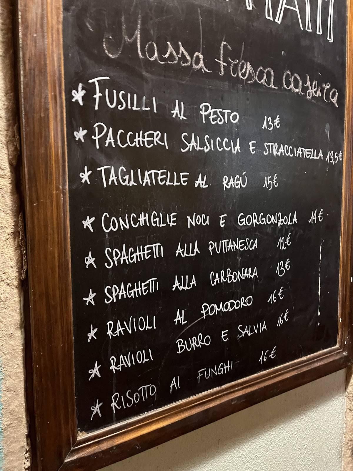Carta de LA MATTA PIZZERIA, Lisboa, Tv. do Monte 22 R/C