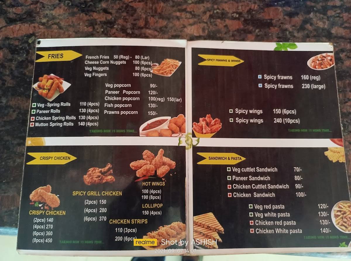 Menu at LAKSHMI FRIED CHICKEN (LFC), Kavali