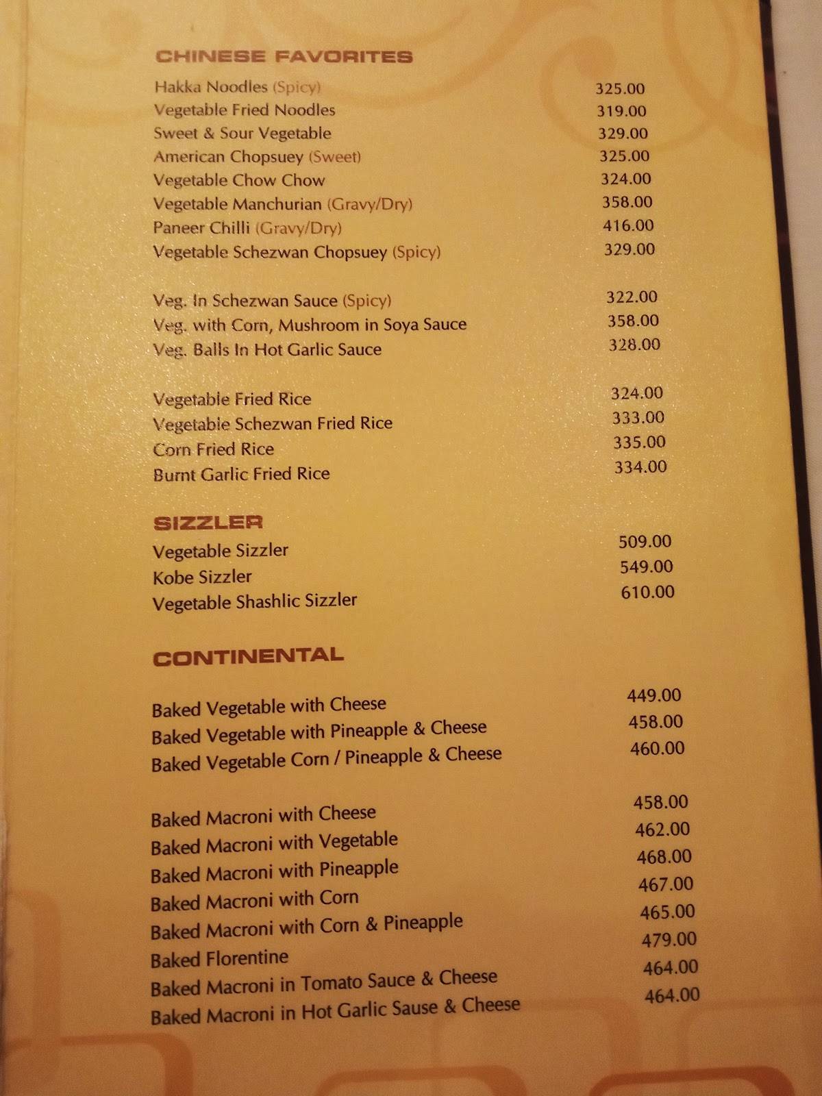 Menu at LORDS BANQUET RESTAURANT, Rajkot