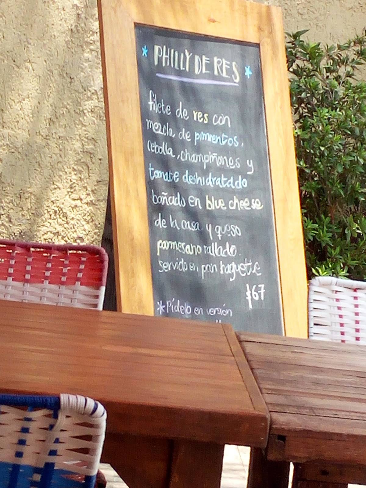 Menu at La Barra de Benito y Catalina, Las Pintitas