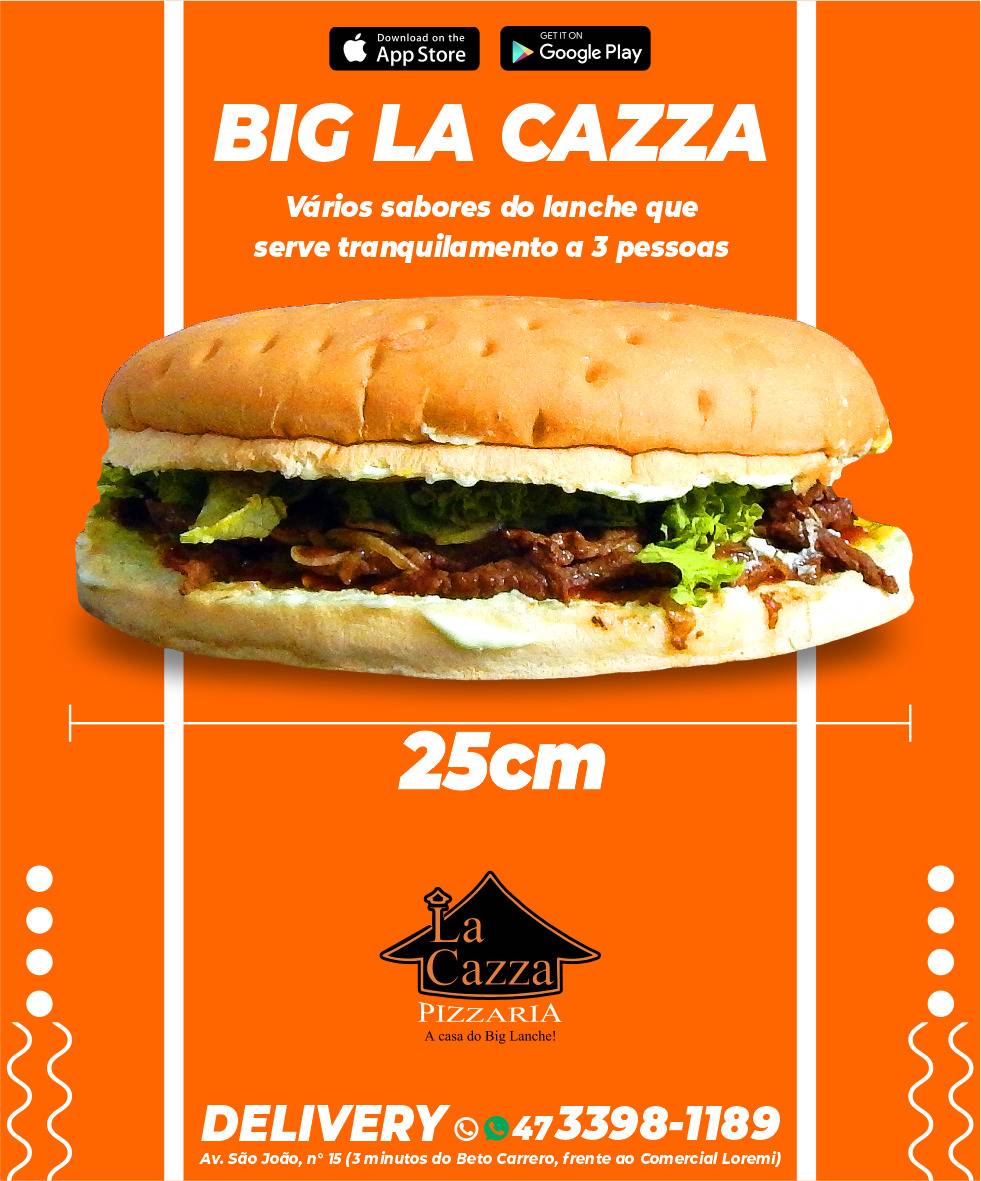 Menu em La Cazza Pizzaria, Penha