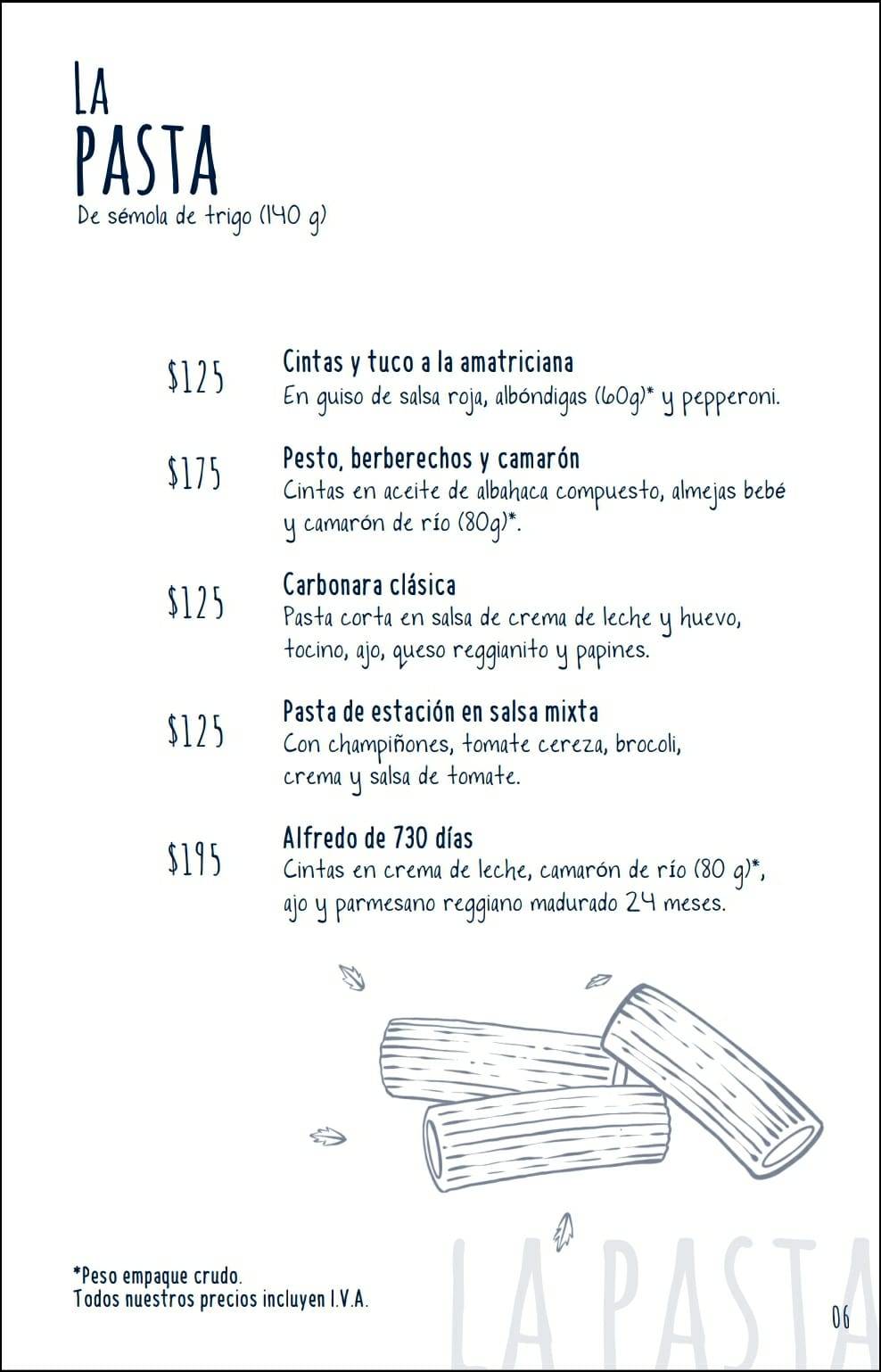 Carta del restaurante La Chipola Pizza Bistronómico, Xalapa Enríquez ...