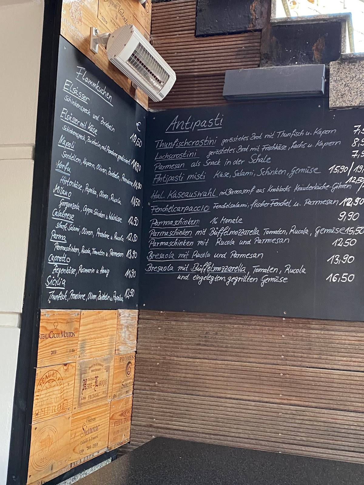 Speisekarte von La Stanza Vinoteca e Bar, Göhren
