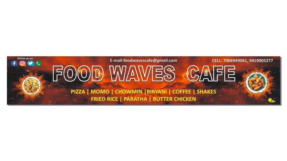 Menu at Food Waves Cafe, India