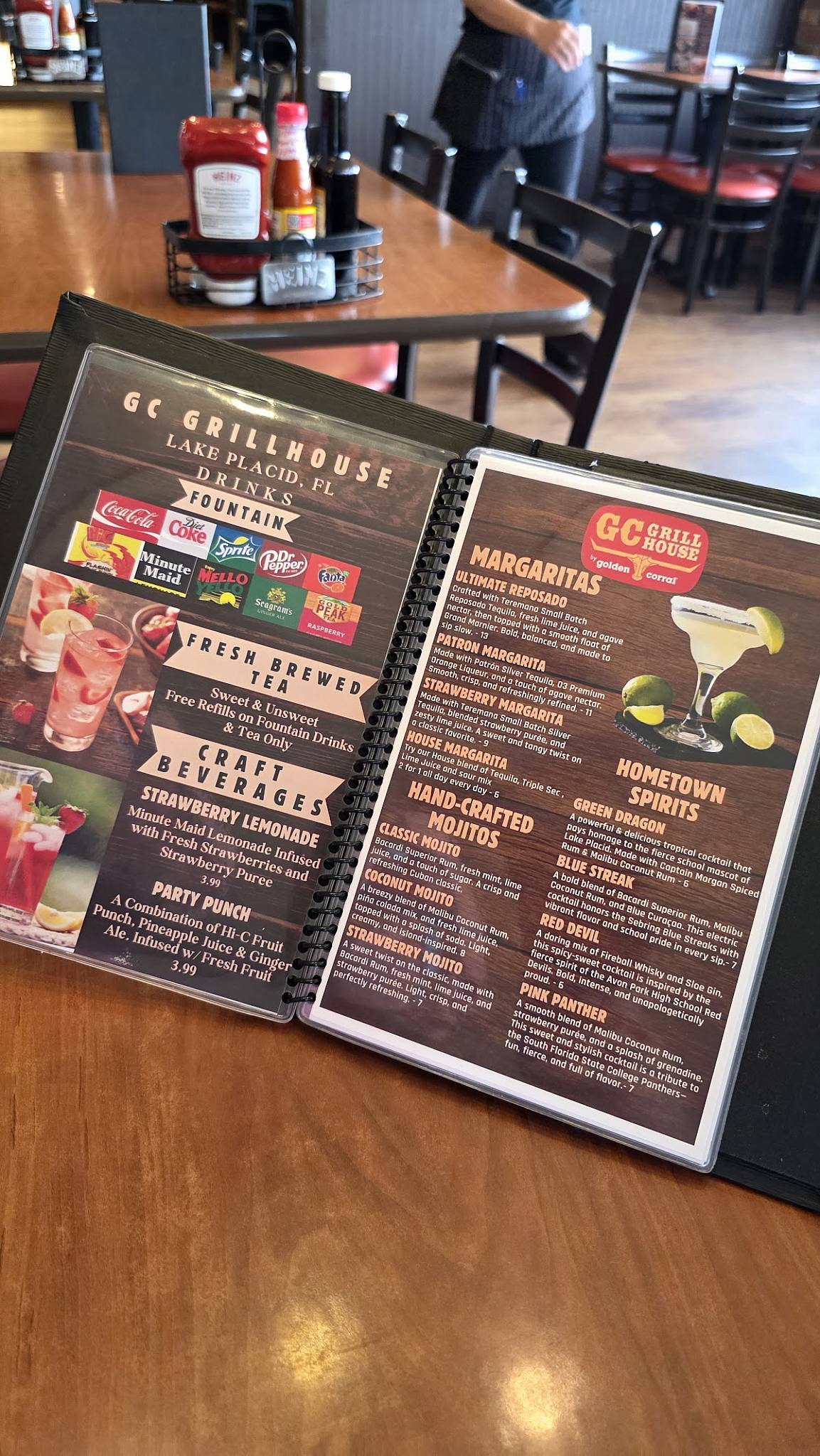 Menu at GC Grill House by Golden Corral restaurant, Lake Placid