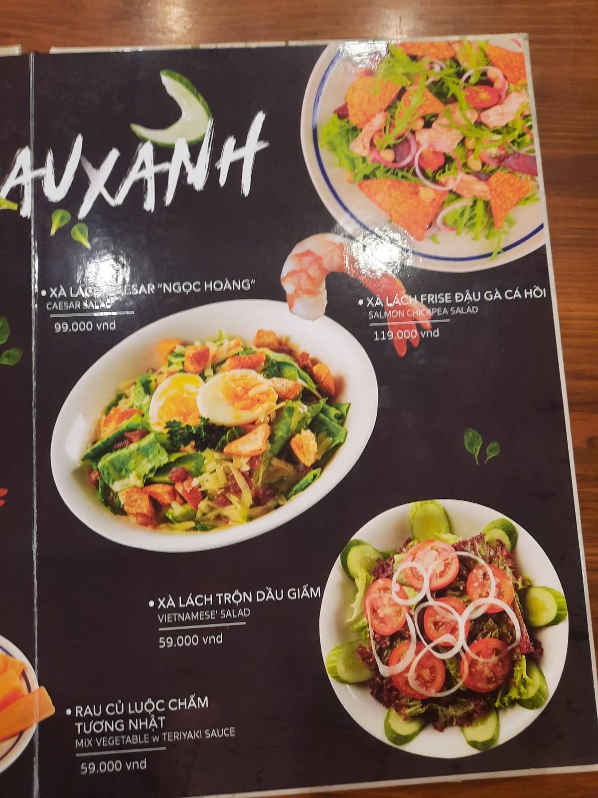 Carta de Lao Tru BBQ & Beer, Ciudad Ho Chi Minh (Saigón), 14 Song Hành