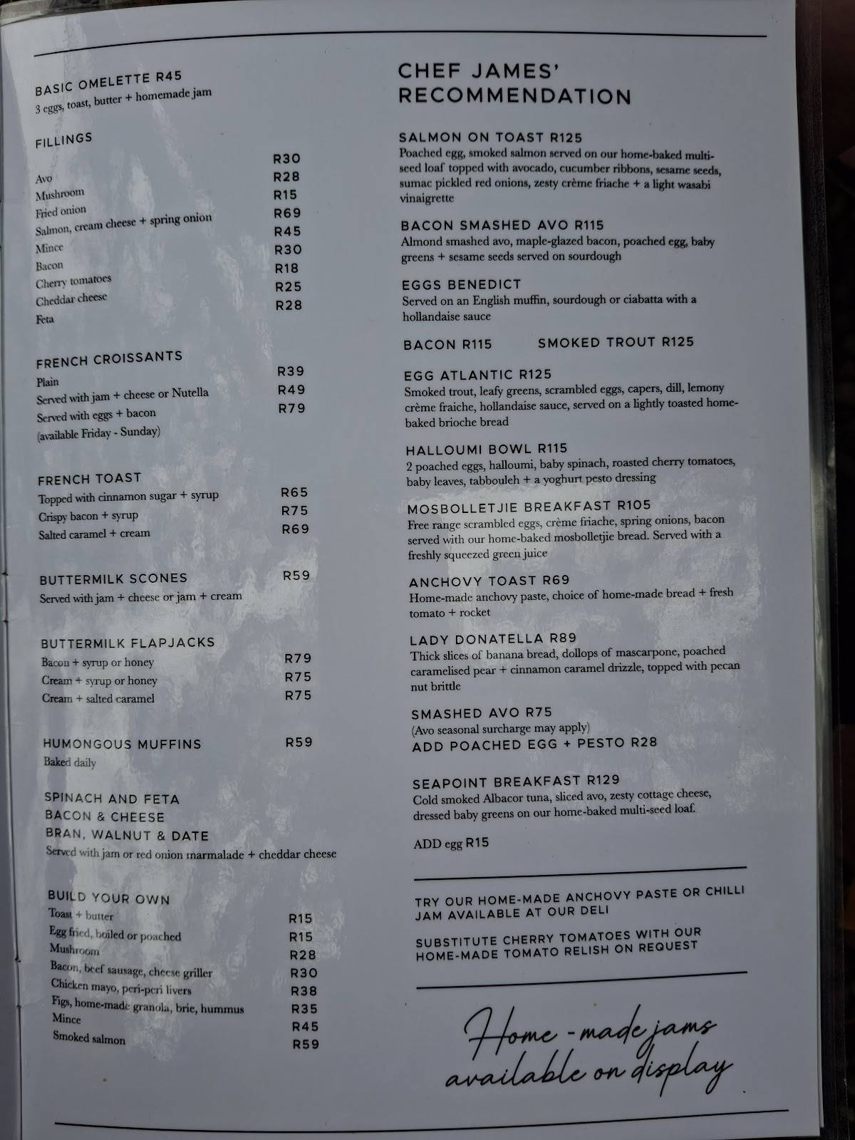 Menu at Lavender Blue Market, Café & Deli restaurant, East London ...