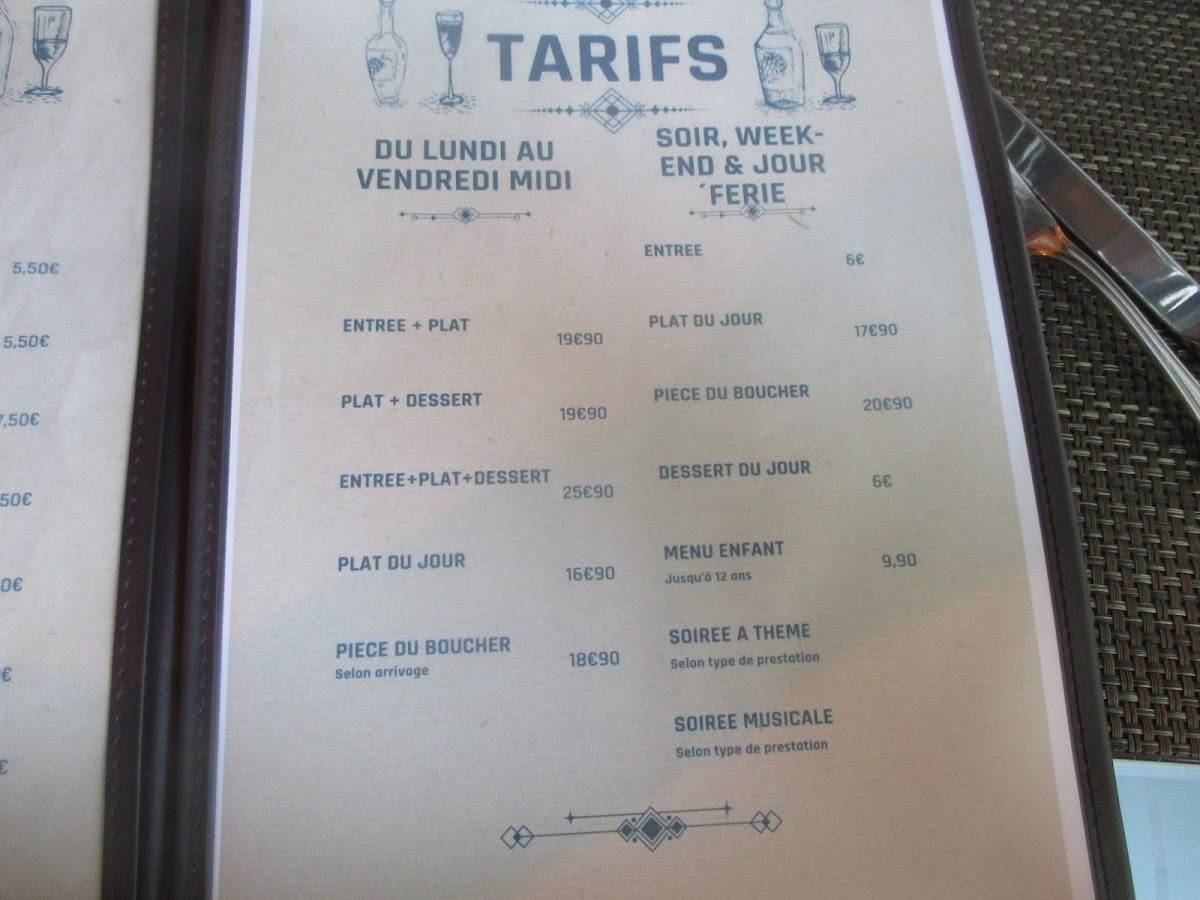 Menu au Le 911 Restaurant Chierry, Chierry, 8 bis Av. du Général de Gaulle
