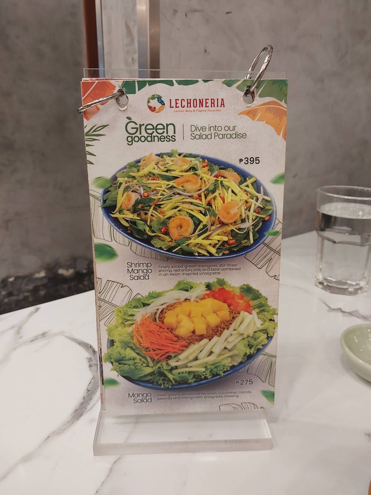 Menu at Lechoneria SM City Fairview restaurant, Quezon City