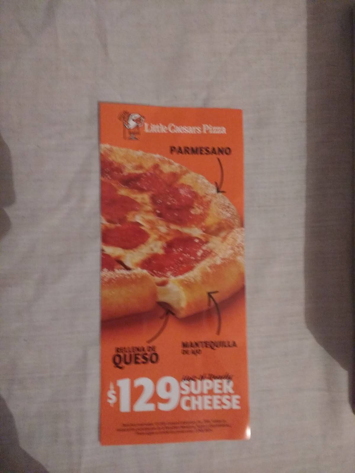 Carta del restaurante Little Caesars Colón, Monterrey, Av.Colón Pte 401