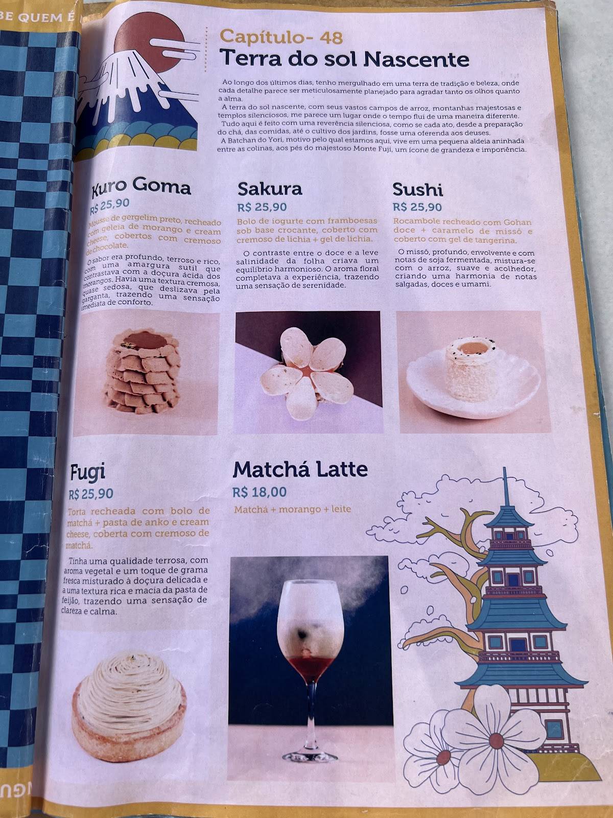 Menu em Doces Secretos de Dusvailer restaurante, Londrina