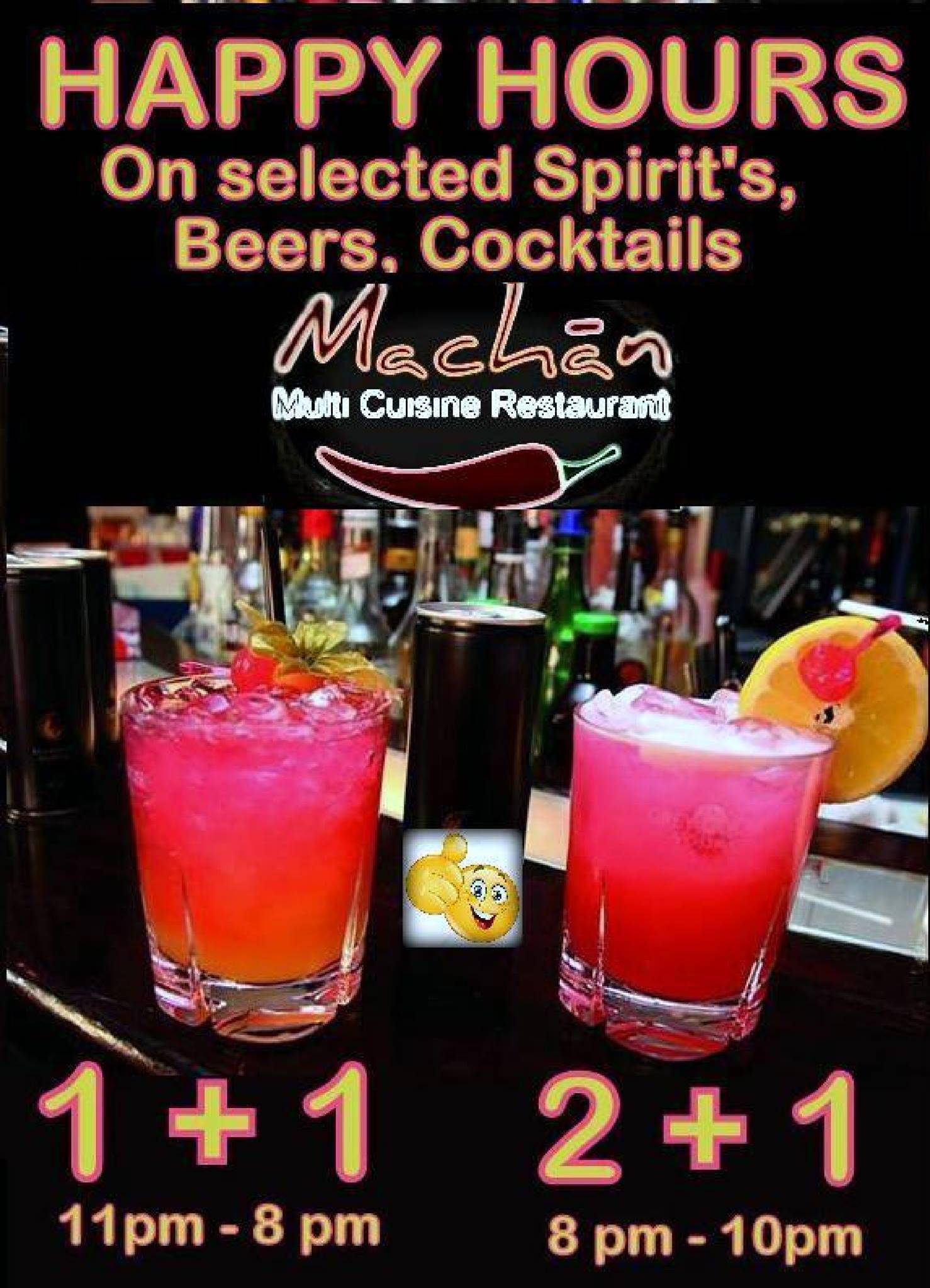Menu at MACHAN RESTAURANT, Pune, CITY MOLL