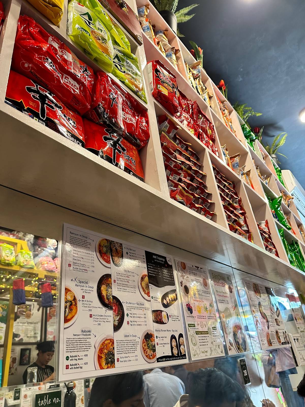 Menu at MR. K RAMYUN CAFE, New Delhi, Shop.5