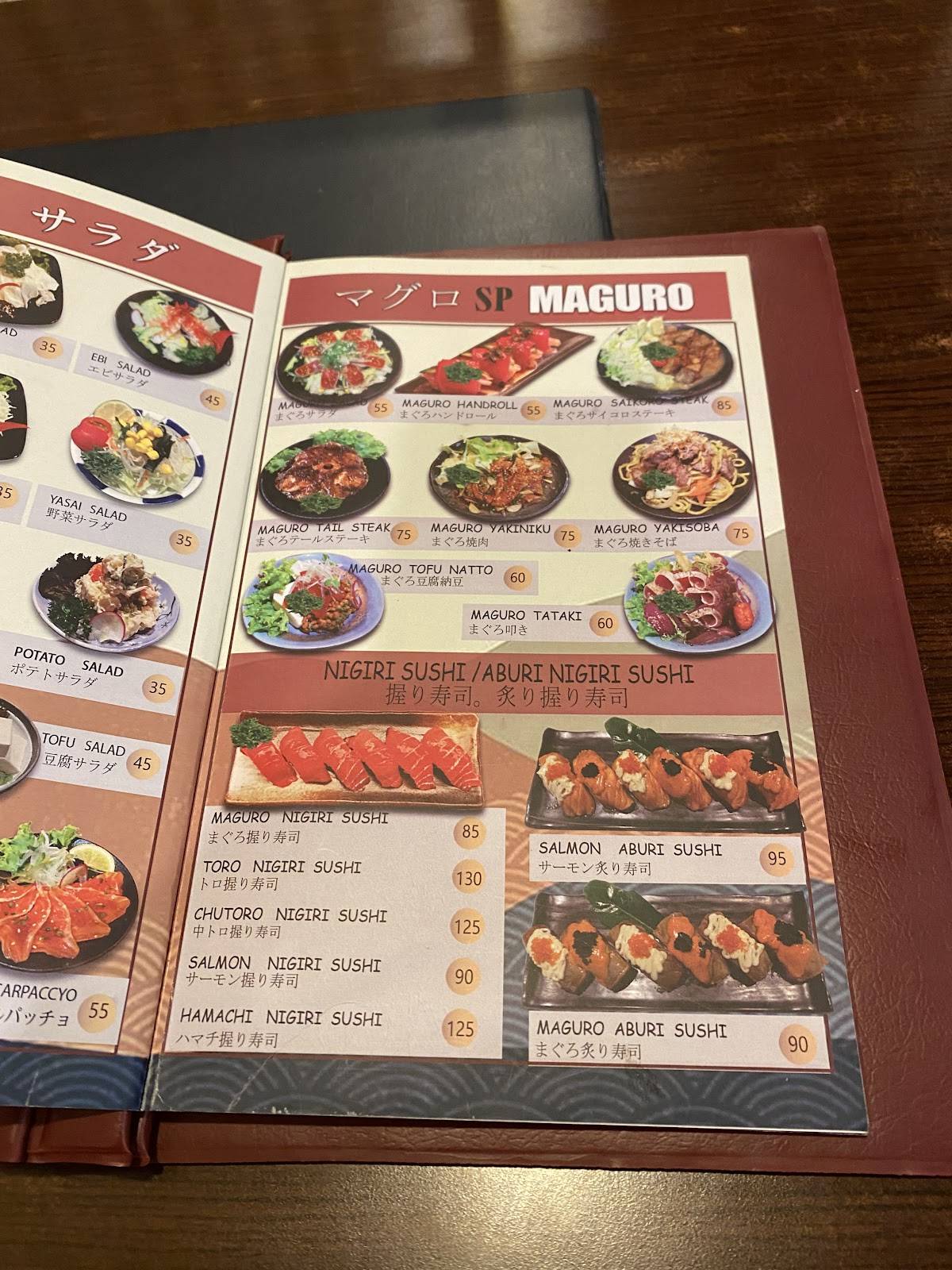 Menu at Maguro tei 2 restaurant, Karawang