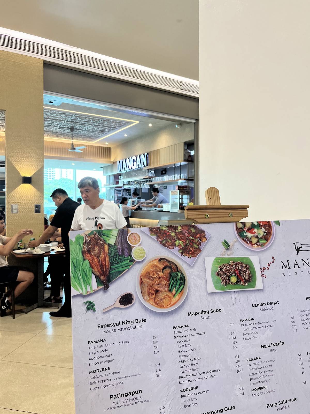 Menu at Mangan - Gateway Mall 2 restaurant, Quezon City