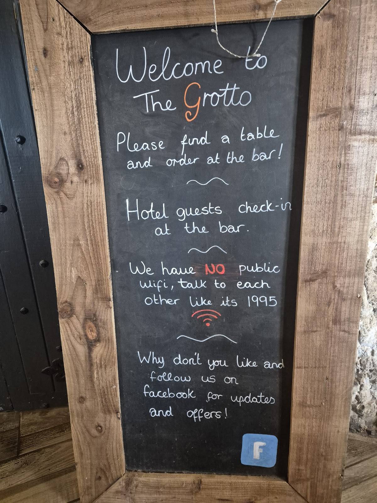 Menu at Marsden Grotto pub & bar, South Shields