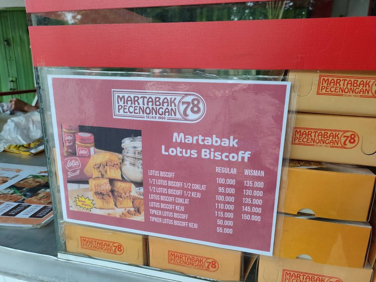 Menu at Martabak Pecenongan 78 Bontang, Bontang