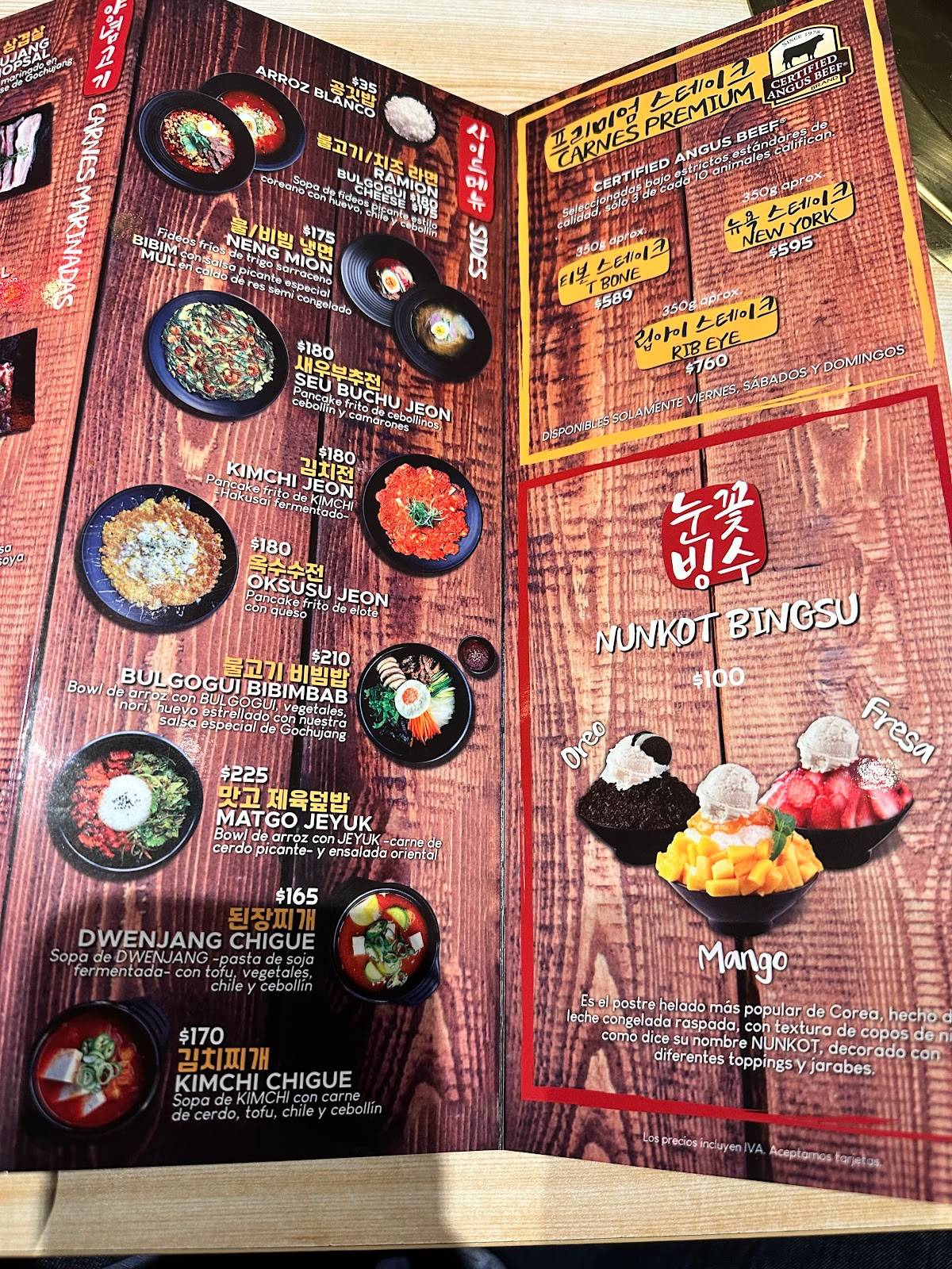 Carta de Matgo BBQ, Leon