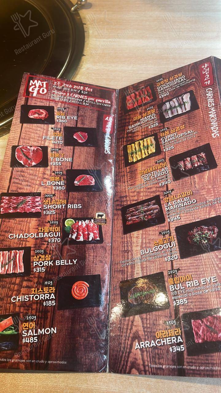 Carta de Matgo BBQ, Leon