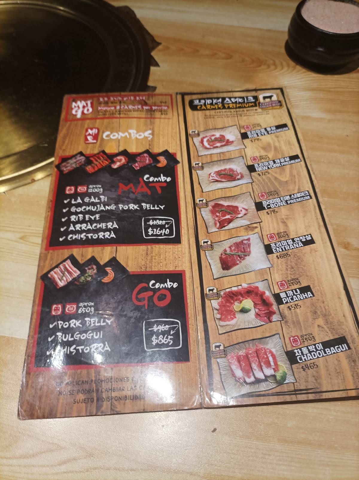 Carta de Matgo BBQ, Leon