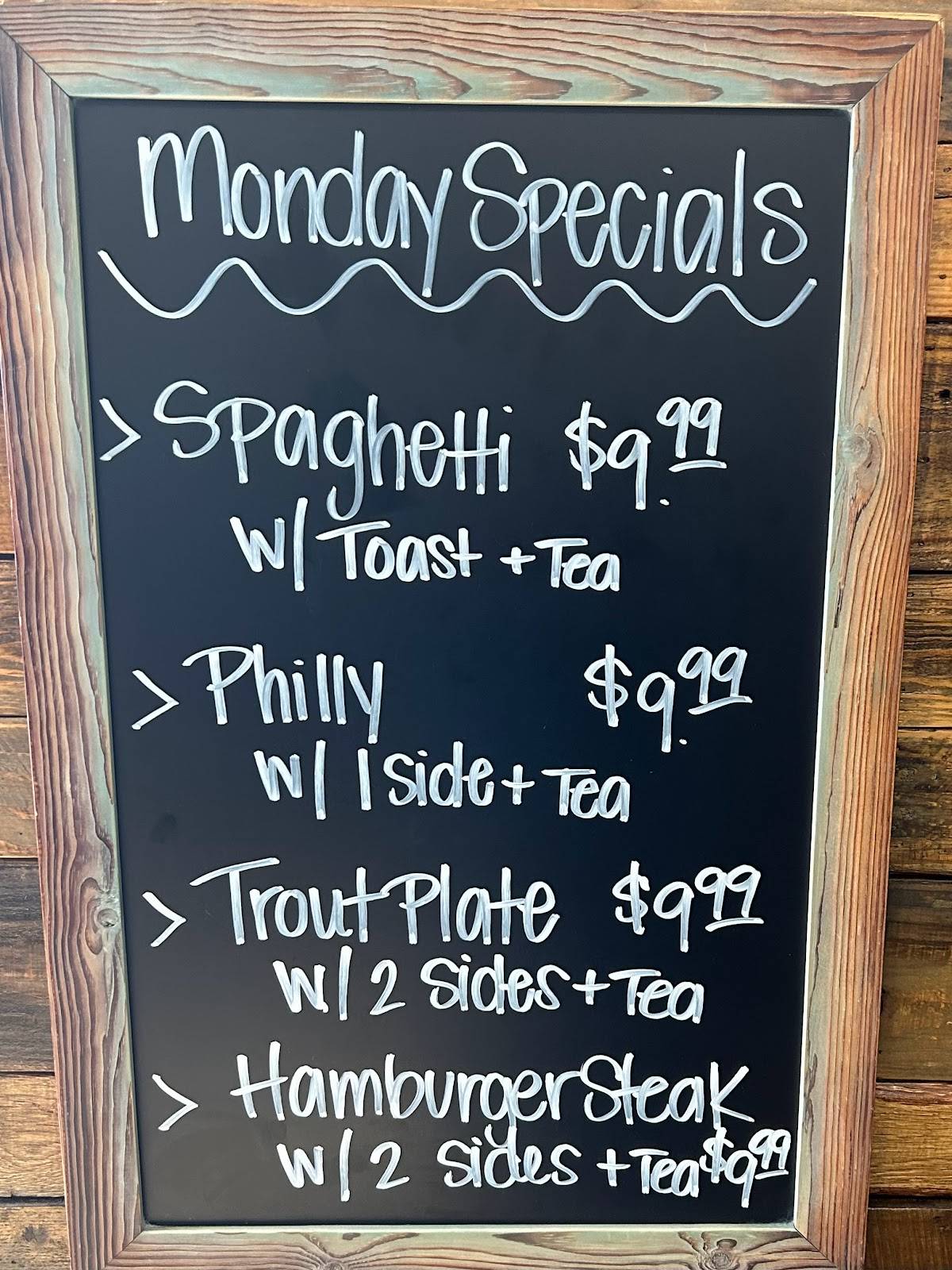 Menu at Mayo's Seafood Restaurant, Bayboro, NC-55