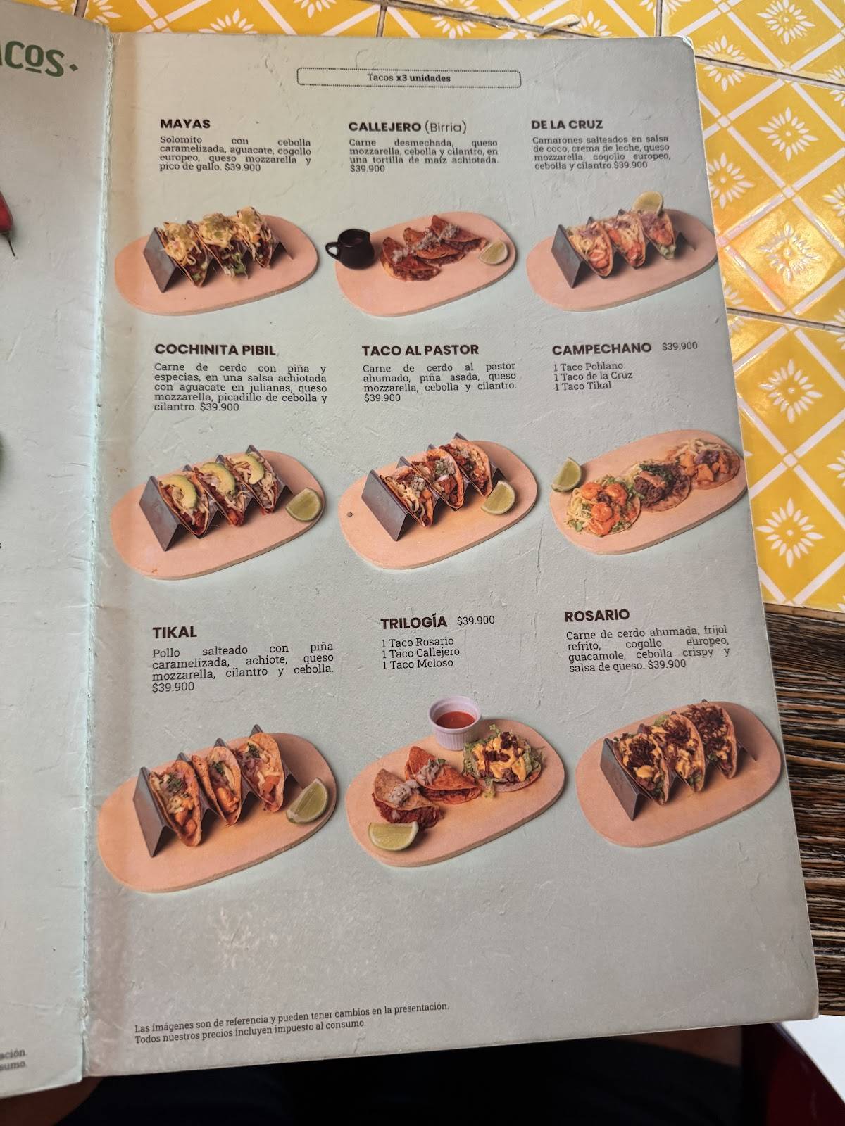 Carta de Restaurante Milagros Laureles, Medellín, Tv 39D #39-73