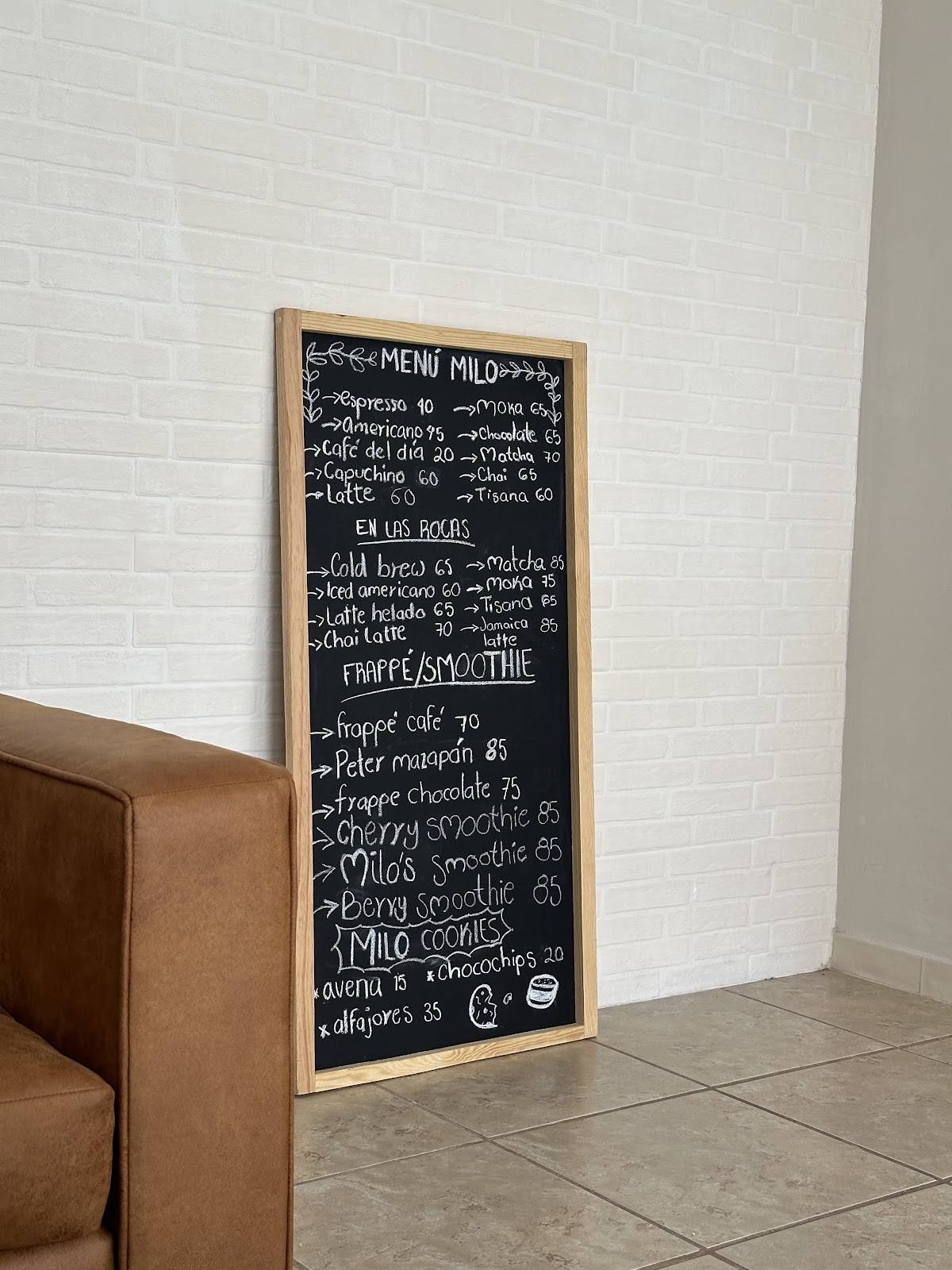 Carta de Milo Sala de Café, Guadalajara
