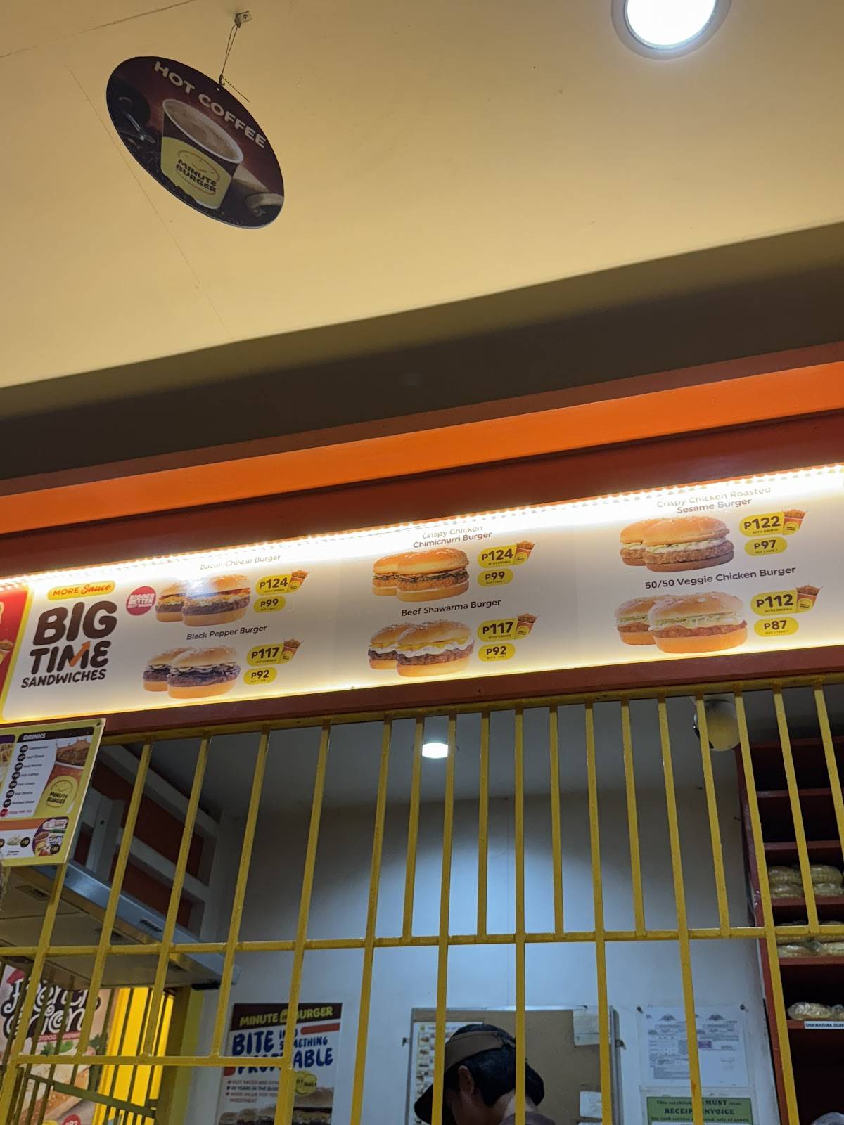 Menu at Minute Burger restaurant, Lapu-Lapu City, 7XPW+7PH