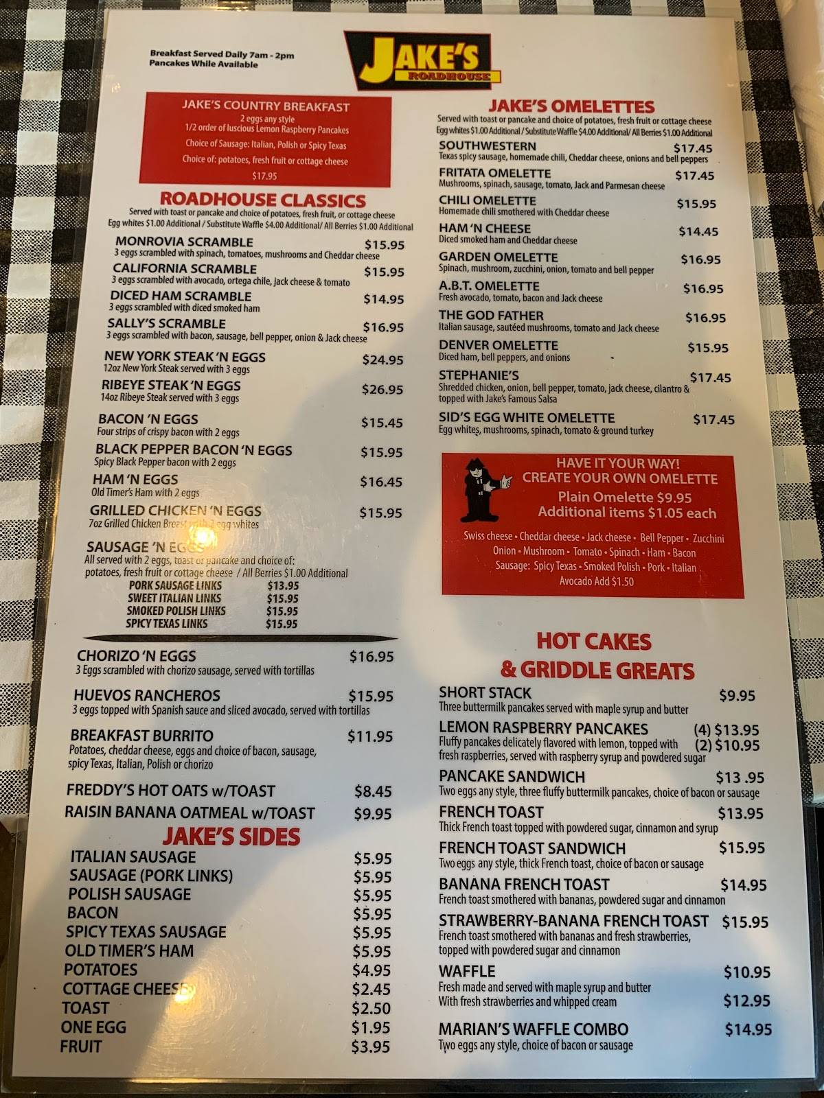 Menu at Stevie's Kitchen restaurant, Mobile