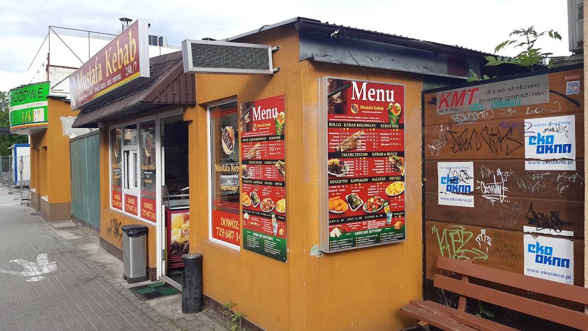 Menu at Mustafa Kebab restaurant, Opole, Oleska 16