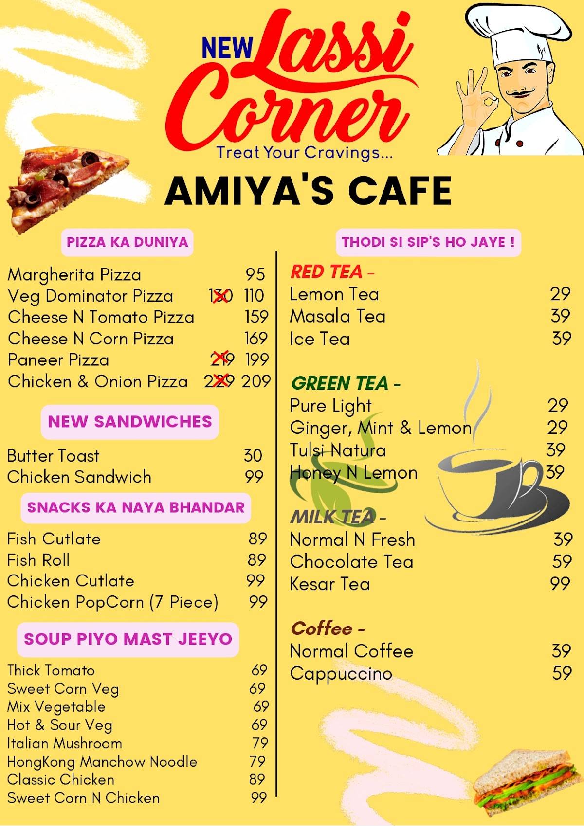 Menu at NEW LASSI CORNER, North Dumdum, 693