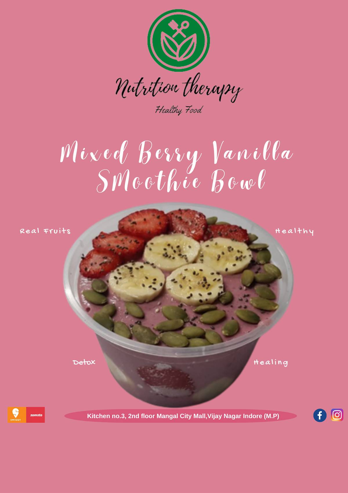 Menu at NUTRITION THERAPY, Indore