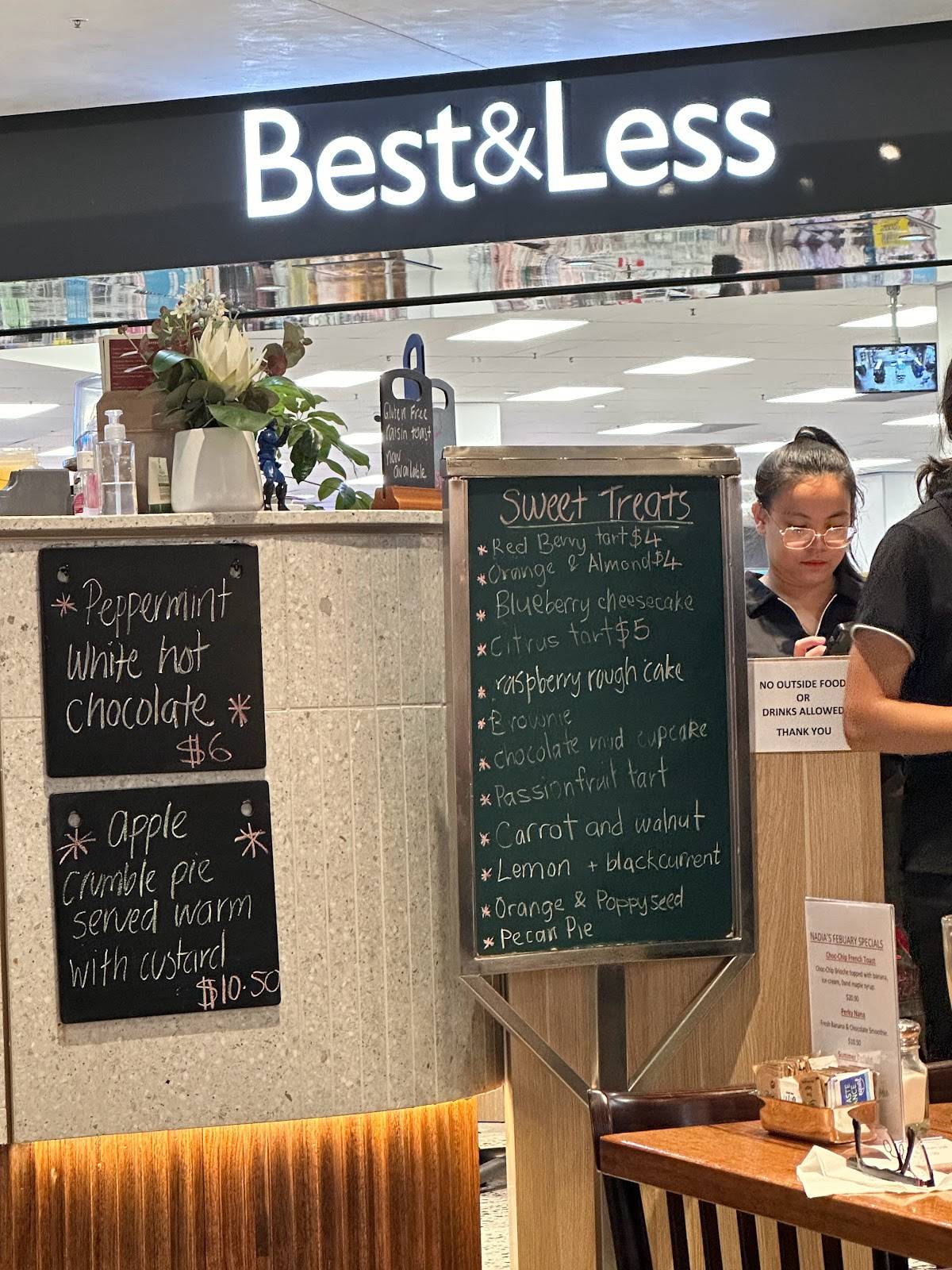 Menu at Nadia’s Cafe Blacktown, Blacktown