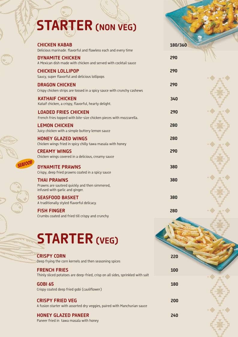 Menu at Nahdi Mandi Restaurant Bangalore, Bengaluru