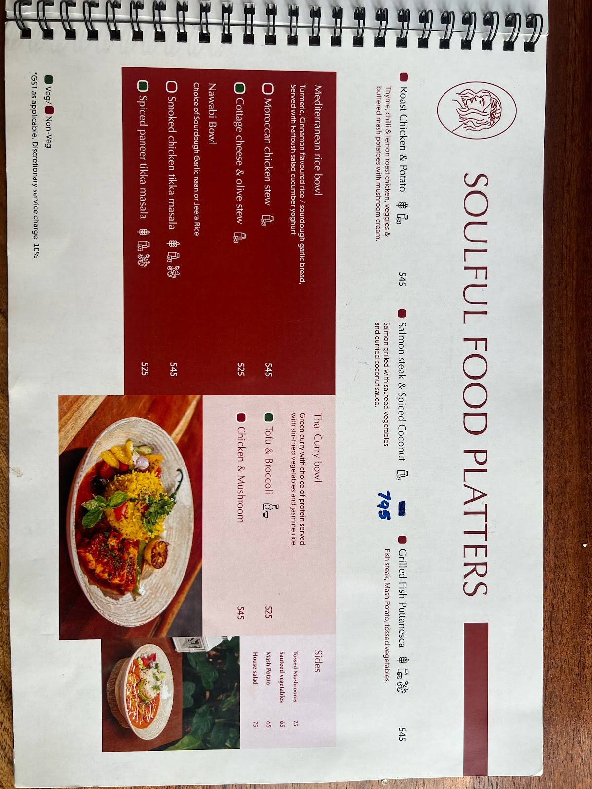 Menu at Naomi Patisserie & Bistro, Hyderabad, Road Number 25