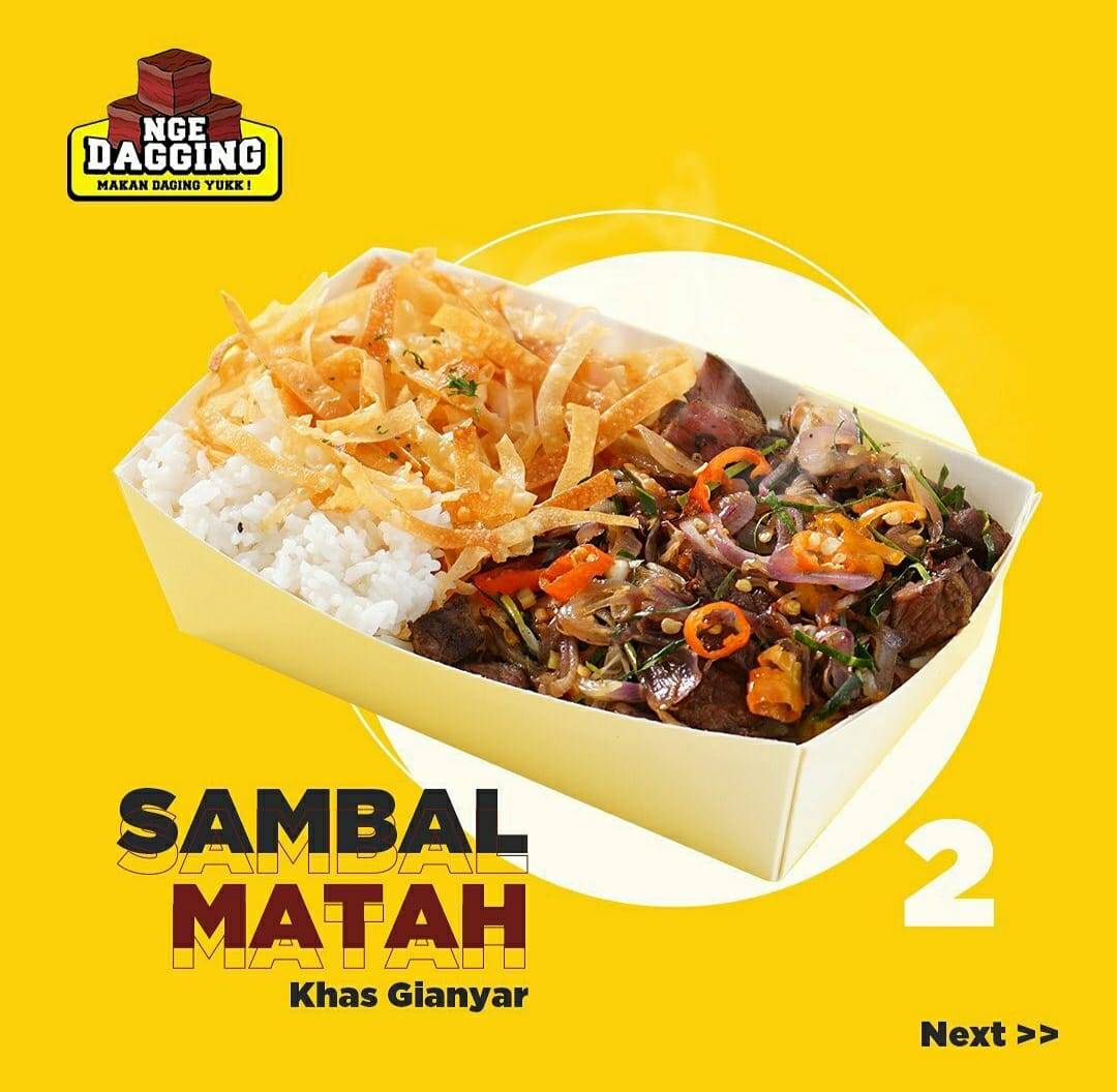 Menu at Ngedagging - Kemenkeu - Pasar Baru, Central Jakarta