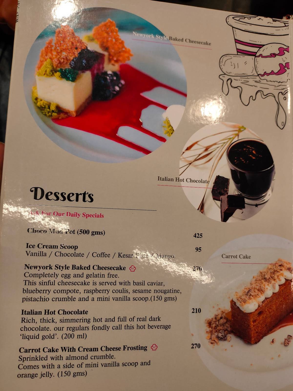 Menu at Nini's Kitchen - Science City, Ahmedabad