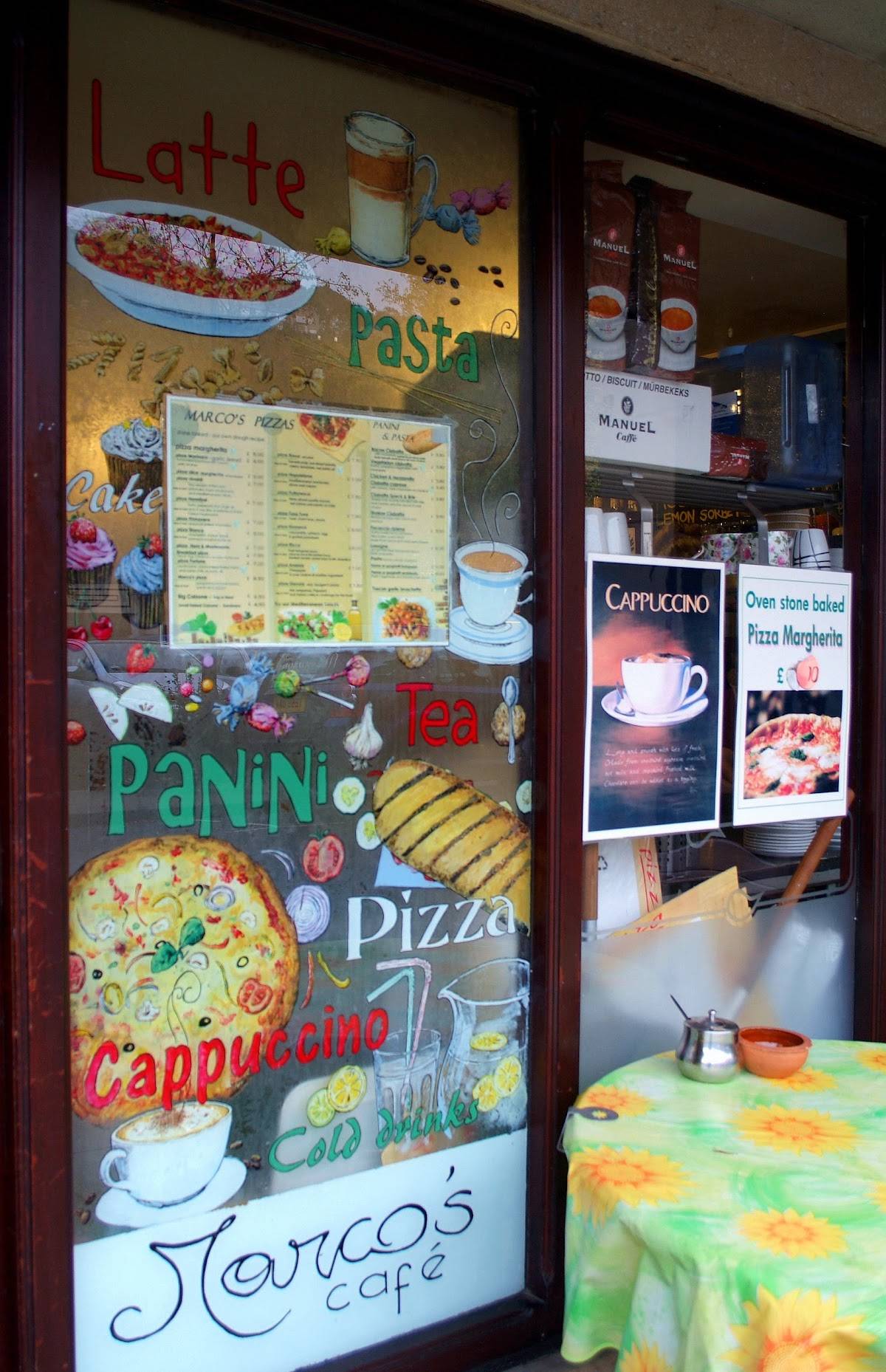 Menu at Nizza Pizza restaurant, Hebden Bridge